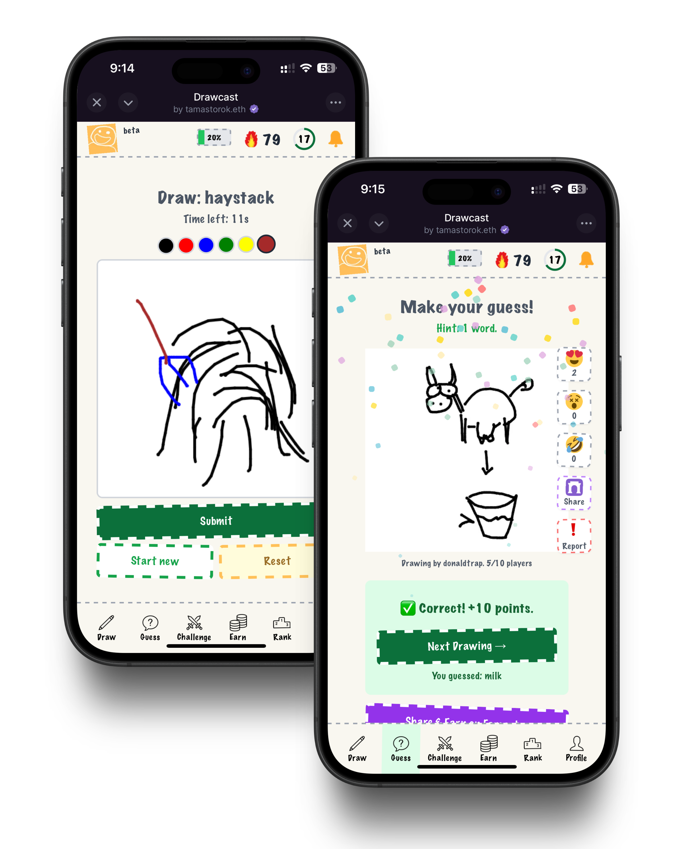 Drawcast